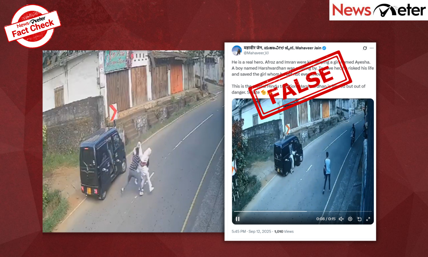 Fact Check: Hindu man saves girl from Muslim kidnapper? No, rescuer ...