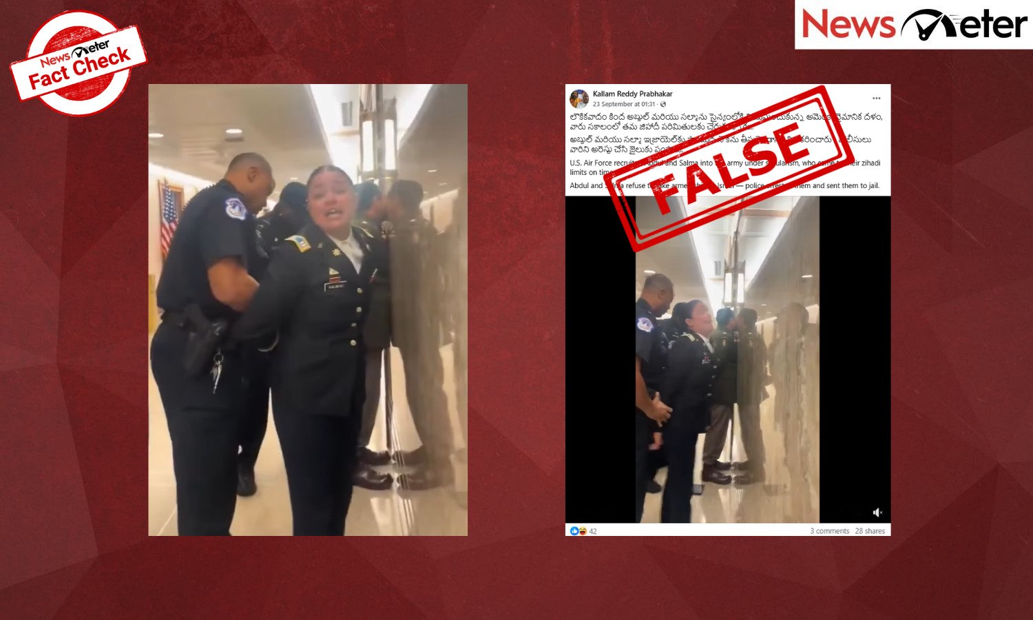 Fact Check: US military pilots arrested for refusing to fly weapons to ...