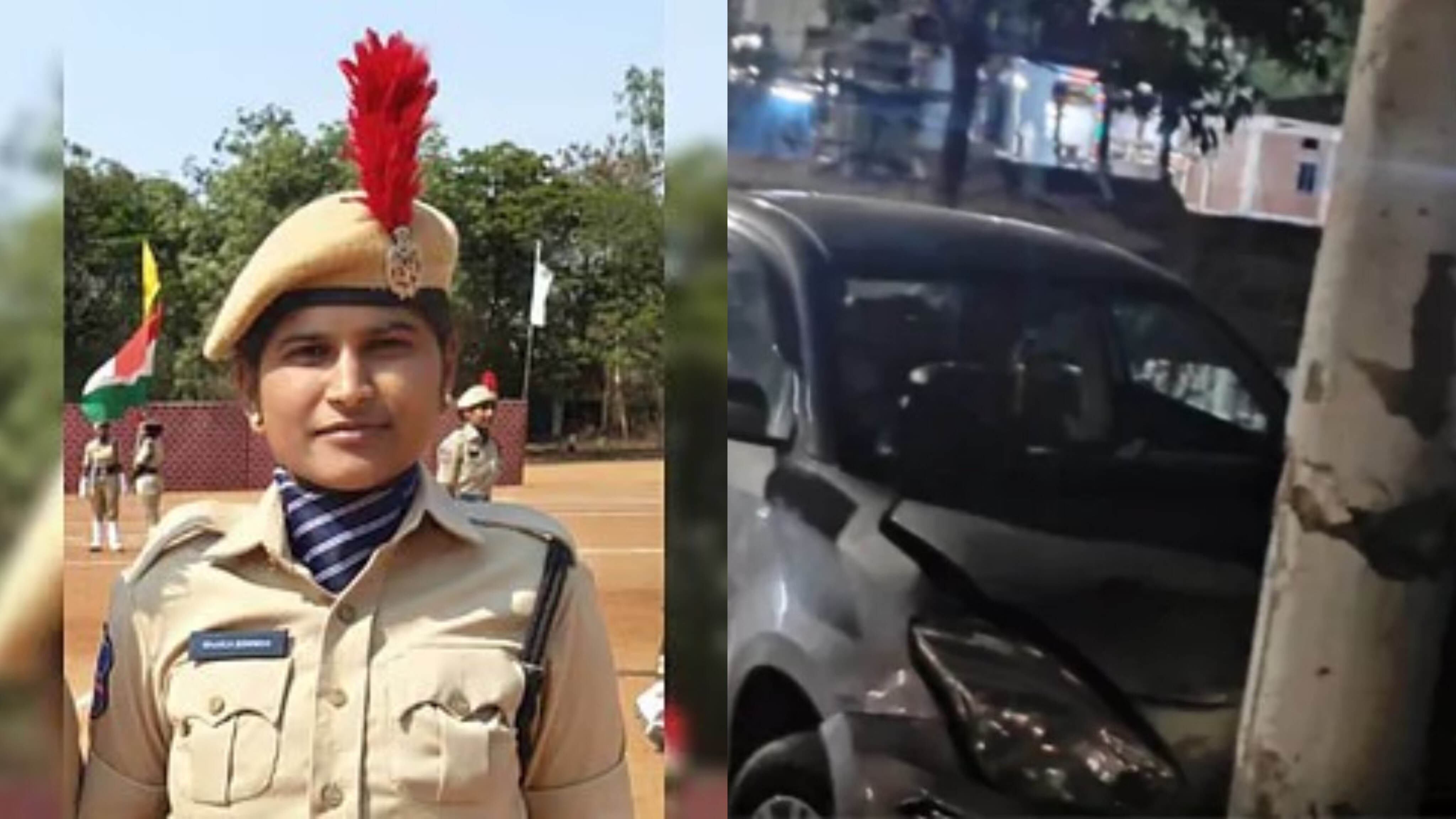 Woman constable in Nizamabad run over by ganja smugglers during vehicle ...
