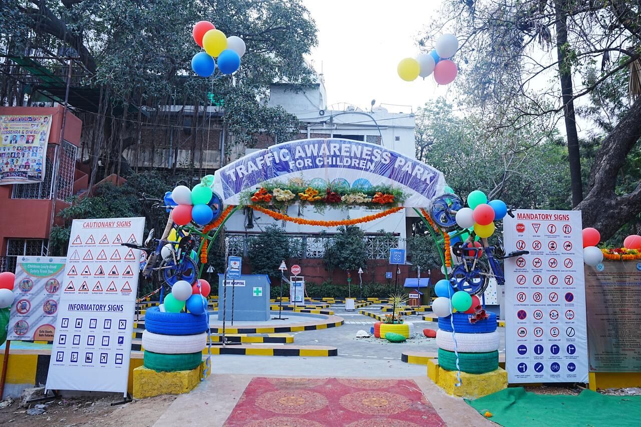 Road safety education: Traffic Awareness Park opens at Aaliya govt ...